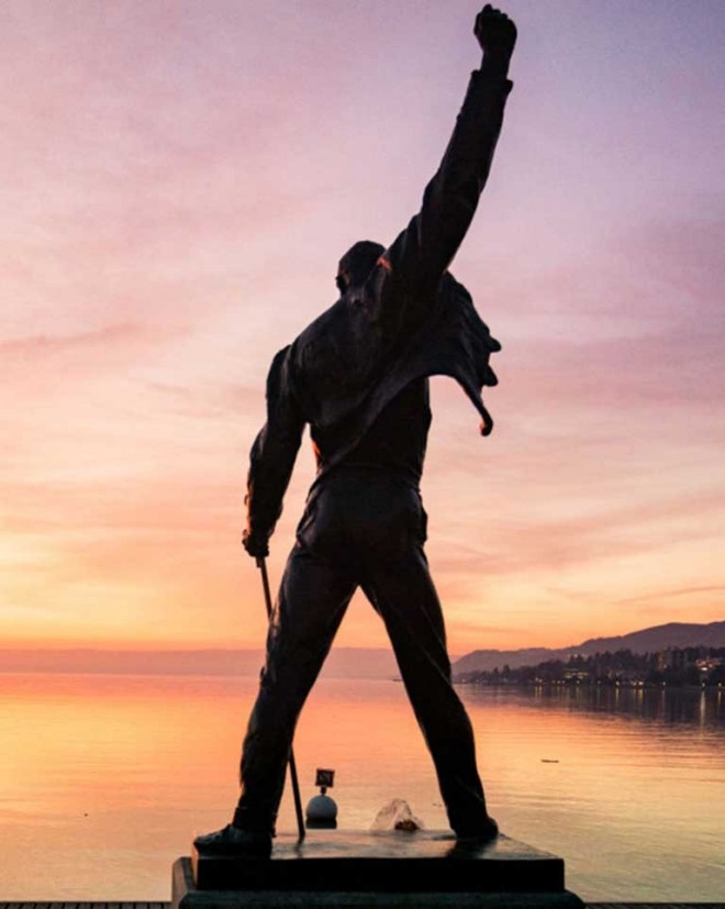 Freddie-Mercury-Statue | Hôtel du Léman Montreux-Vevey